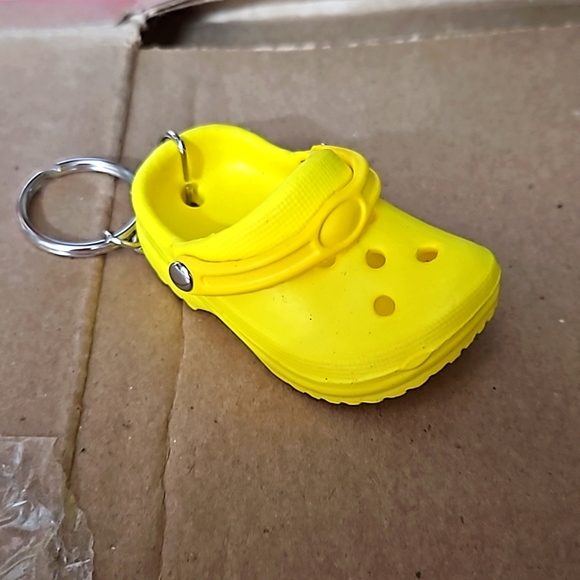 CROCS | Accessories | Crocs Keychain Yellow | Poshmark